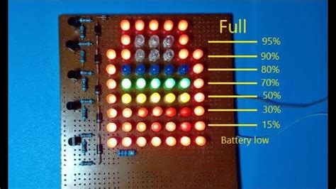 DIY A Professional Battery Level Indicator YouTube
