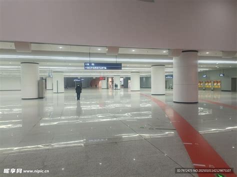 光谷广场地铁站摄影图 园林建筑 建筑园林 摄影图库 昵图网