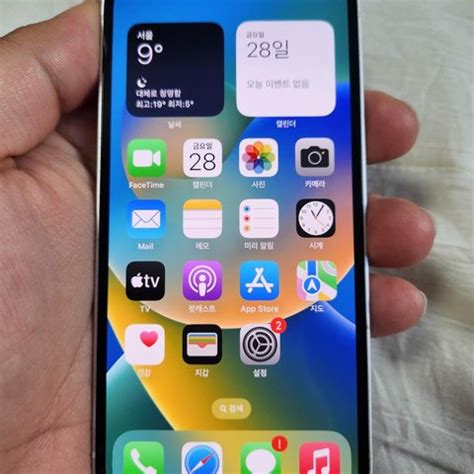 아이폰12미니 실버 128g 헬로마켓