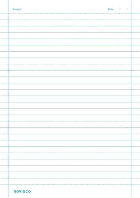 کاغذ خط دار A4