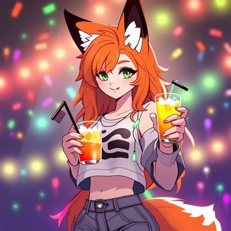 Female Fox Furry At A College Furryai