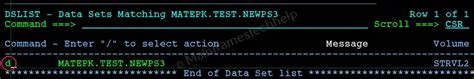 Ispf Ps File Management