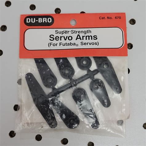 Du Bro Super Strength Servo Arms For Futaba Au