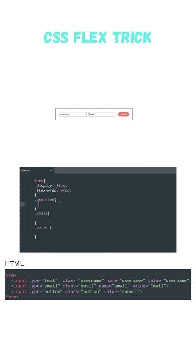 Css Flex Trick Css Tips And Tricks Css Tutorial Youtube