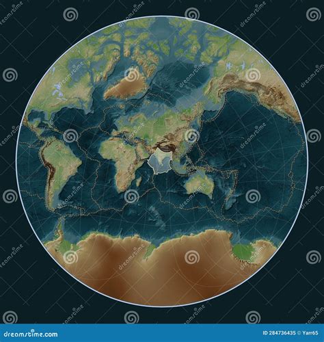 Indian Tectonic Plate Wiki Lagrange Oblique Boundaries Stock Illustration Illustration Of