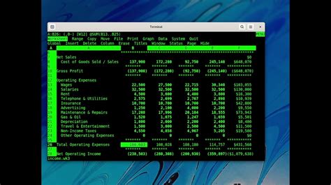 Original Killer Pc Spreadsheet Lotus 1 2 3 Now Runs On Linux Natively Ebut Laboratory
