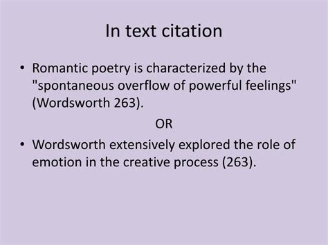 PPT MLA Citations A Brief Overview PowerPoint Presentation Free Download ID