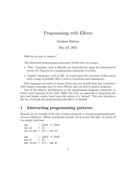 programming with effects graham hutton pdf