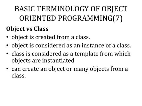Ppt Object Oriented Programming F3031 Powerpoint Presentation Free
