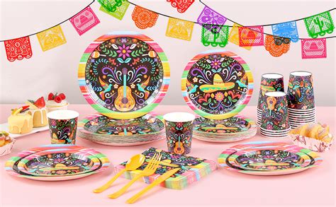 175pcs Cinco De Mayo Fiesta Mexican Party Decorations