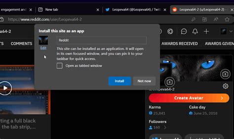 The Dialog To Install Web Apps Doesn T Allow You To Change The Icon On Those Sites That Have