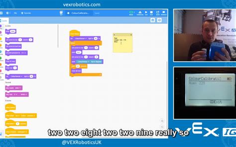 Vexcode Iq Blocks 8 Using The Colour Sensor To Sort Objects哔哩哔哩