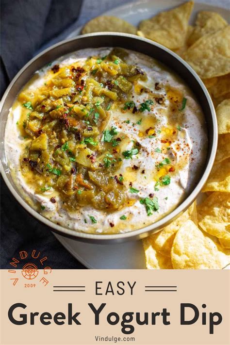 Easy Greek Yogurt Dip Recipe With Green Chile Recipe Greek Yogurt Recipes Dip Bbq Dinner