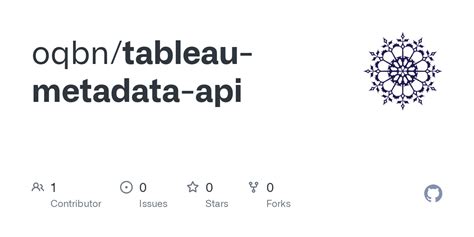 Tableau Metadata Apisamplemaings At Main · Oqbntableau Metadata Api