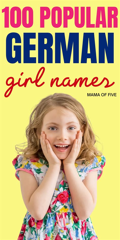 Popular German Girl Names In 1970s At Jamie Heyne Blog