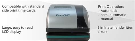 Acroprint Es700 Electronic Payroll Recorder And Time Stamp Time Clock Amazon Ca Office Products
