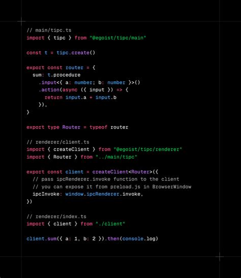 Tipc End To End Typesafe Ipc For Electron R Electronjs