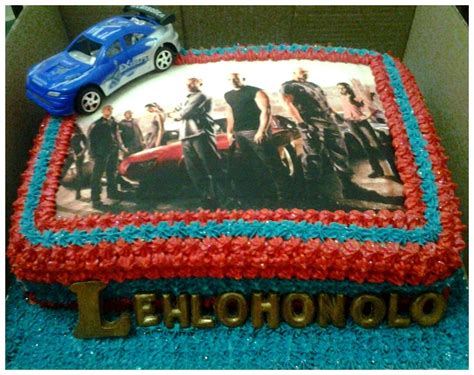 Fast And Furious 6 Birthday Cake Fast N Furious Birthday Party Ideas