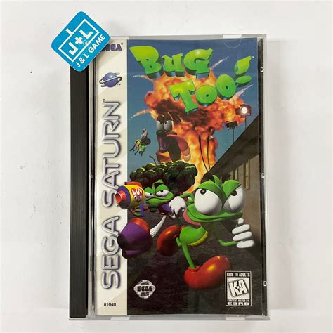 Bug Too Ss Sega Saturn Pre Owned Jandl Game