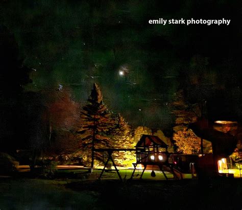Playground At Night