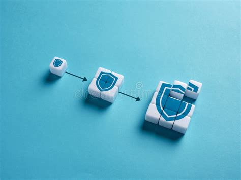 Improve Cyber Security Protection Firewall Upgrade Stock Image Image