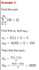 Sum of Arithmetic Sequence Formula TRUNG TÂM GIA SƯ TÂM TÀI ĐỨC HOTLINE 091 6265 673