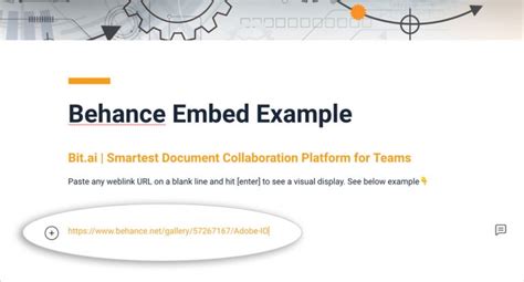 How To Embed Behance Inspirations Into Your Documents