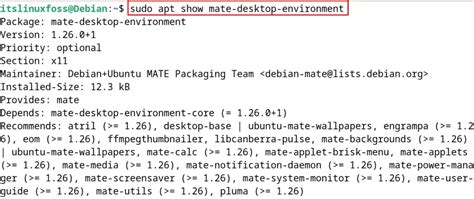 How To Install Mate On Debian Its Linux FOSS