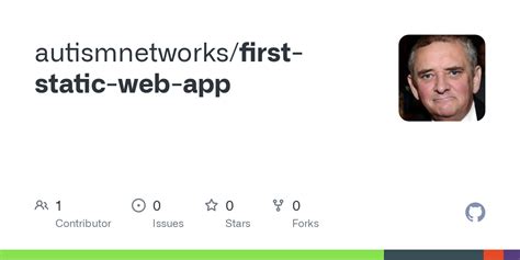 GitHub Autismnetworks First Static Web App