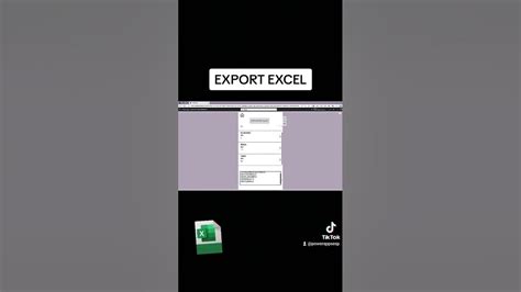 Export Excel Youtube