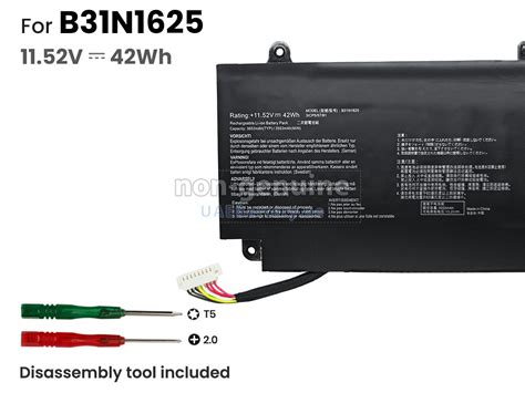 Asus B31N1625 replacement battery | UAEBattery