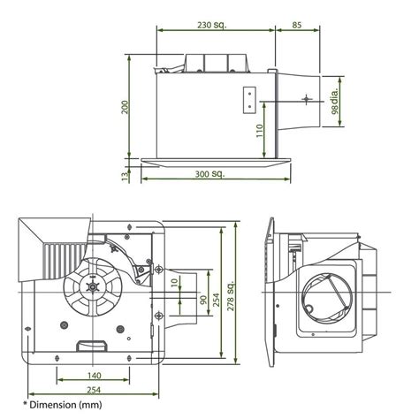 Kdk 24cug Ventilation Fan Ceiling Mounted Ventilator Fan Ventilating Fan Furniture And Home