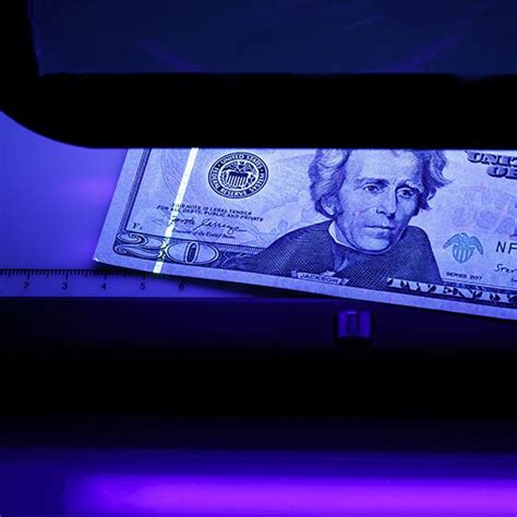 Ultraviolet Light Counterfeit Money Detector Shelly Lighting