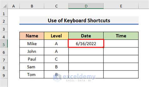 How To Insert Excel Timestamp When Cell Changes Without Vba Ways