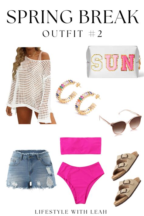 10 Trendy And Chic Spring Break Outfits For Your Vacation Wardrobe