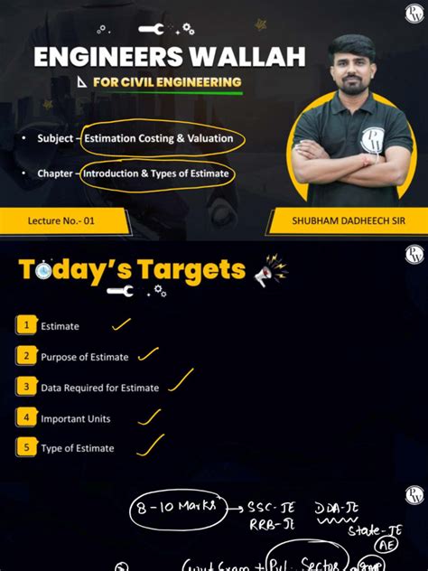 Introductionandtypeofestimate01classnotesestimationand Pdf Introductionandtypeofestimate01classnotesestimationand Pdf