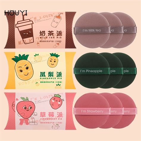 Mini Cosmetic Finger Puff Thumb Air Cushion Sponge Powder Detail Makeup