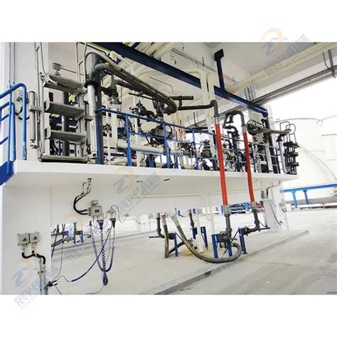 4 bottom loading arm with composite hose and api coupler loading arm