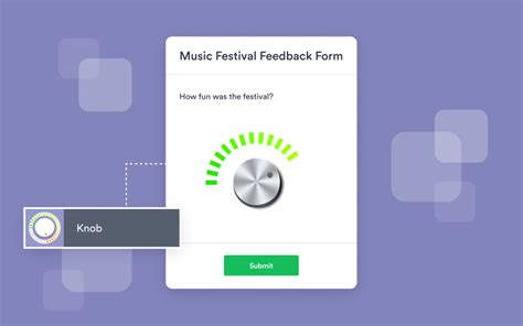 Knob Form Widgets Jotform
