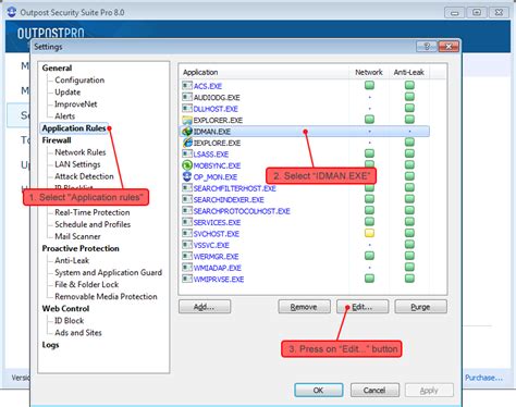 Internet Download Manager How To Configure Outpost Security Suite Pro
