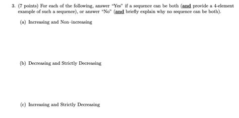 solved 3 7 points for each of the following answer “yes”