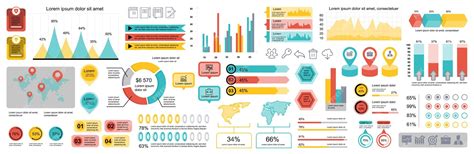 Premium Vector Mega Set Of Infographic Elements Data Visualization Vector Design Template Can