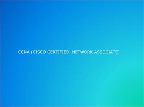 Ccna 200 301 Chapter 1 Introduction To Tcp Ip Networkingpptx