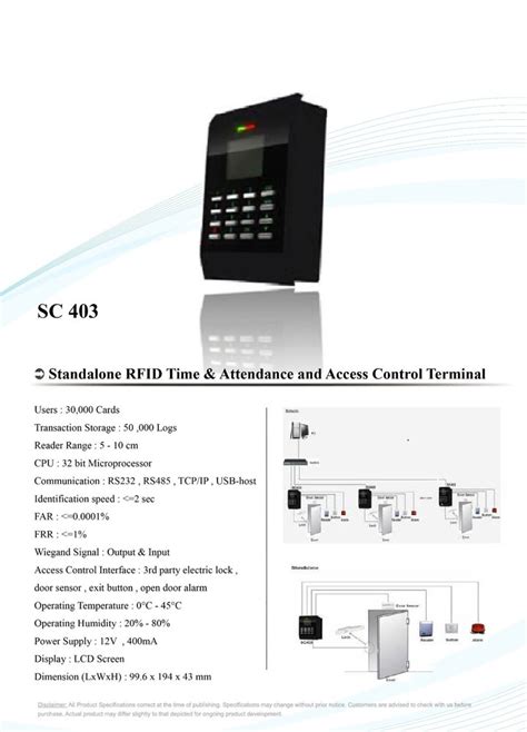 Black TCP IP ESSL Card Reader Model Name Number SC 403 At 8800 Piece In Bengaluru