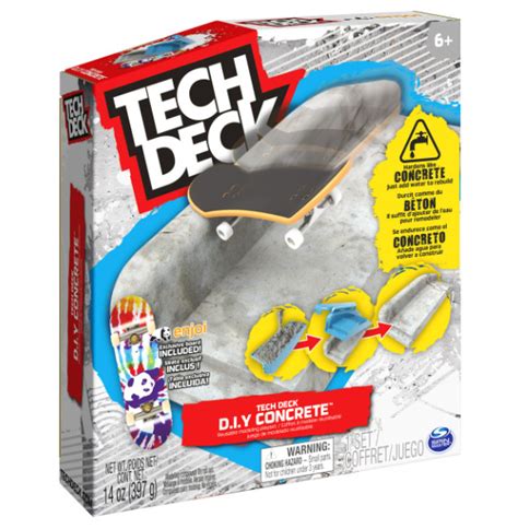 парк Diy Concrete Tech Deck Skilltoyshop