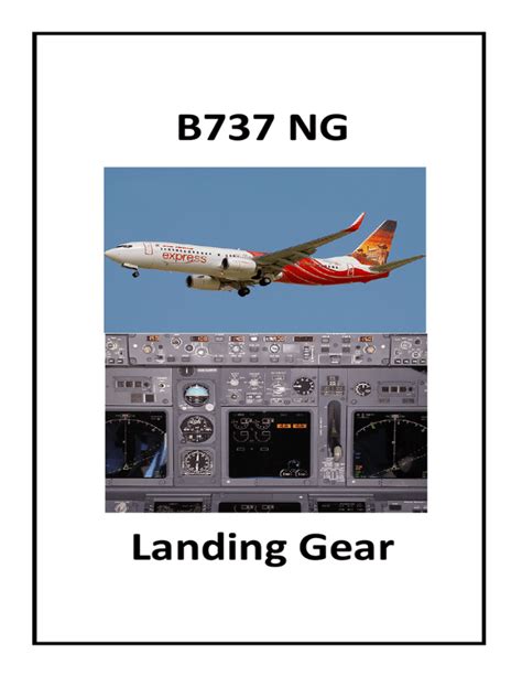 B737 Ng Landing Gear Systems Summary