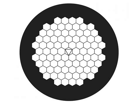 Hexagonal Grids H5 Pattern Gold Labtech