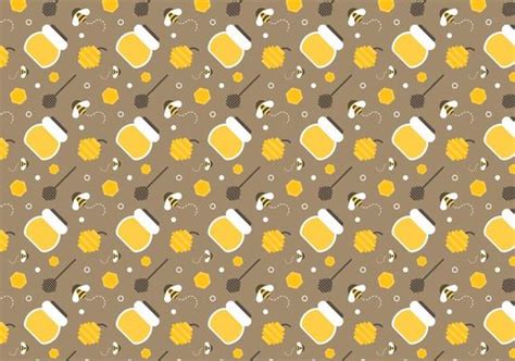 Honey Wallpaper Vector Art Icons And Graphics For Free Download