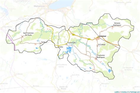 Sample Maps Of Limonar Generated With Map Cropping Masking Tool