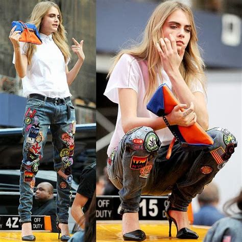 13 Inspirasi Gaya Patchwork Denim Yang Tak Lekang Oleh Waktu